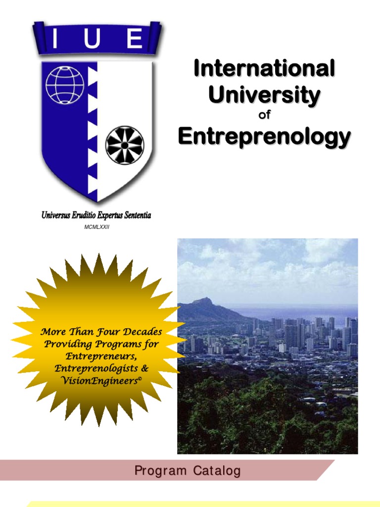 IUE Bruchure | PDF | Master Of Business Administration | Graduate School