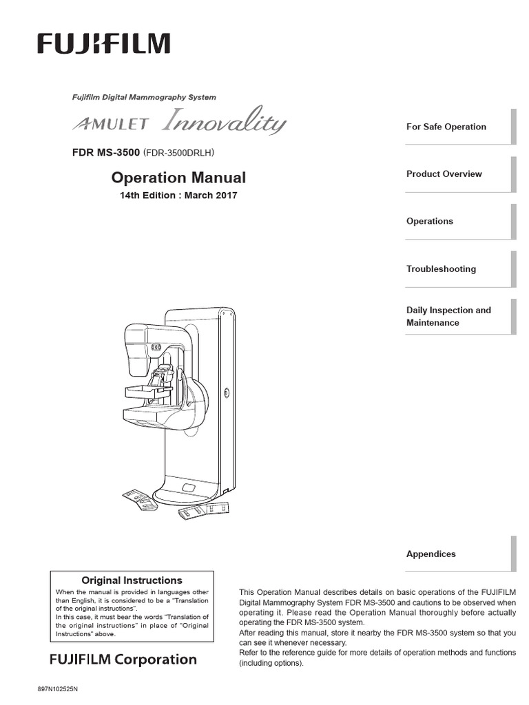 Amulet Innovality FDR ms3500 | PDF | Radiation Protection ...
