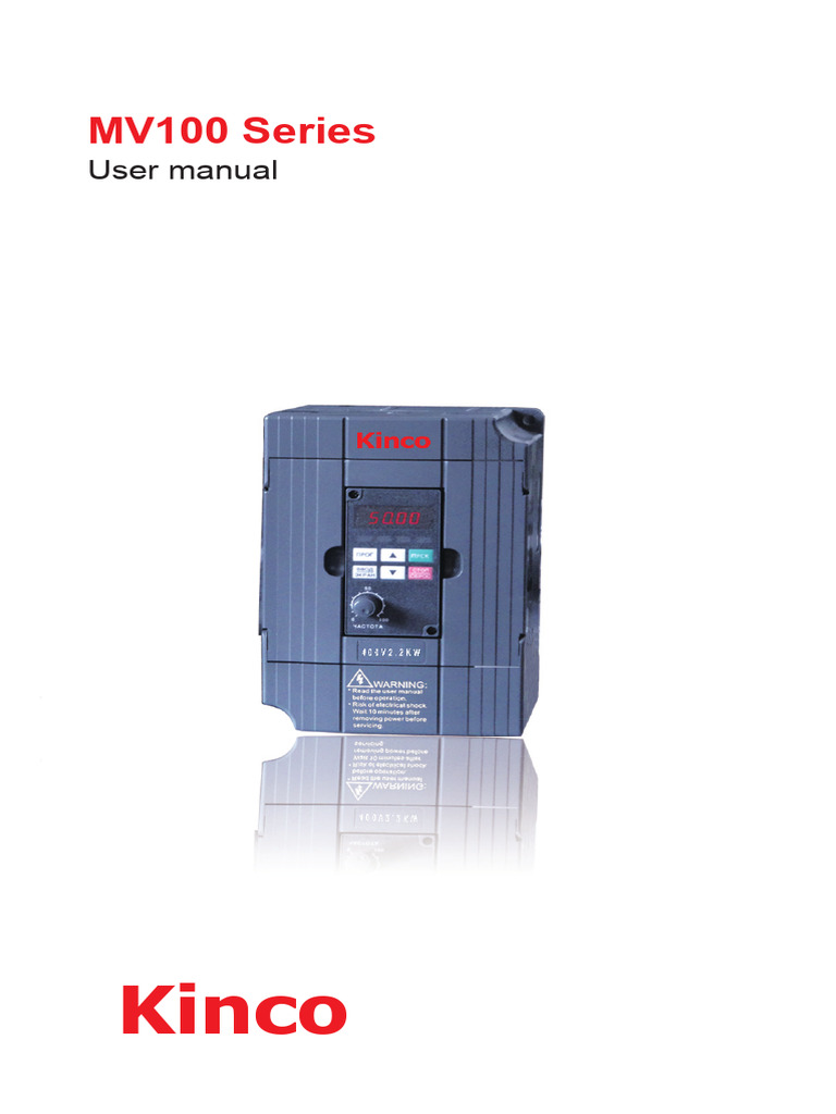 Kinco VFD mv100 | PDF | Power Supply | Power Inverter