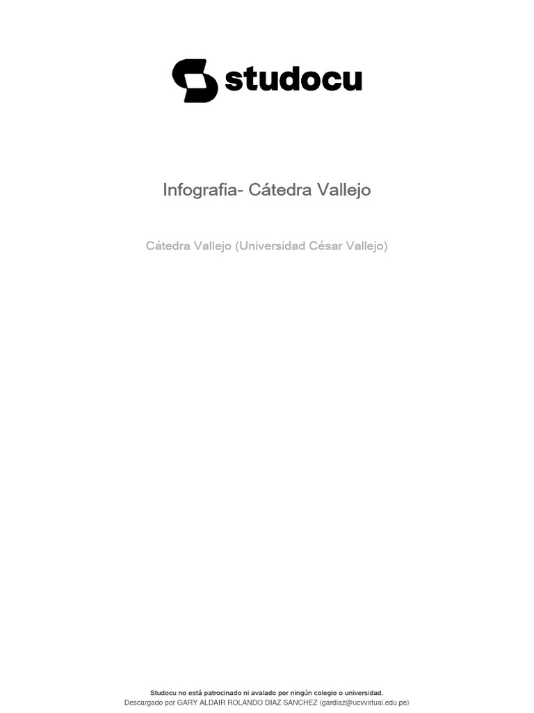 Infografia Catedra Vallejo | PDF