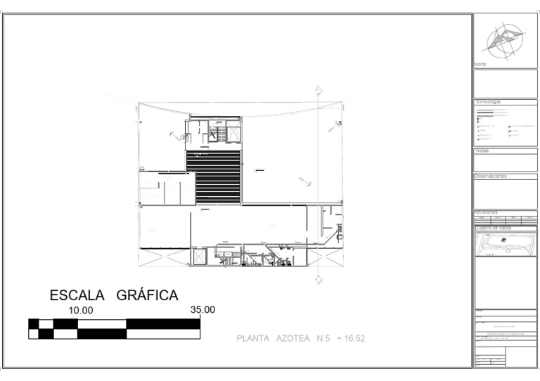 Plano Arquitectónico de Edificación | PDF