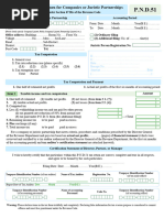 P2 Return For The Remittance of PAYE | PDF