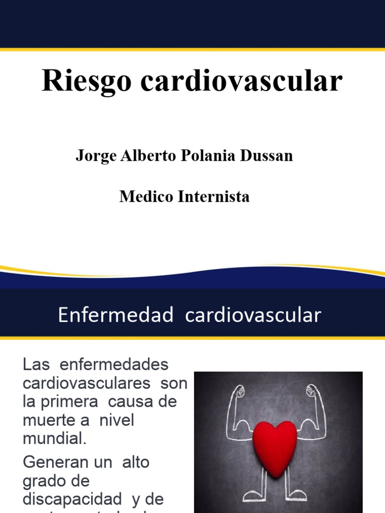 Riesgo Cardiovascular | PDF | Enfermedades cardiovasculares ...