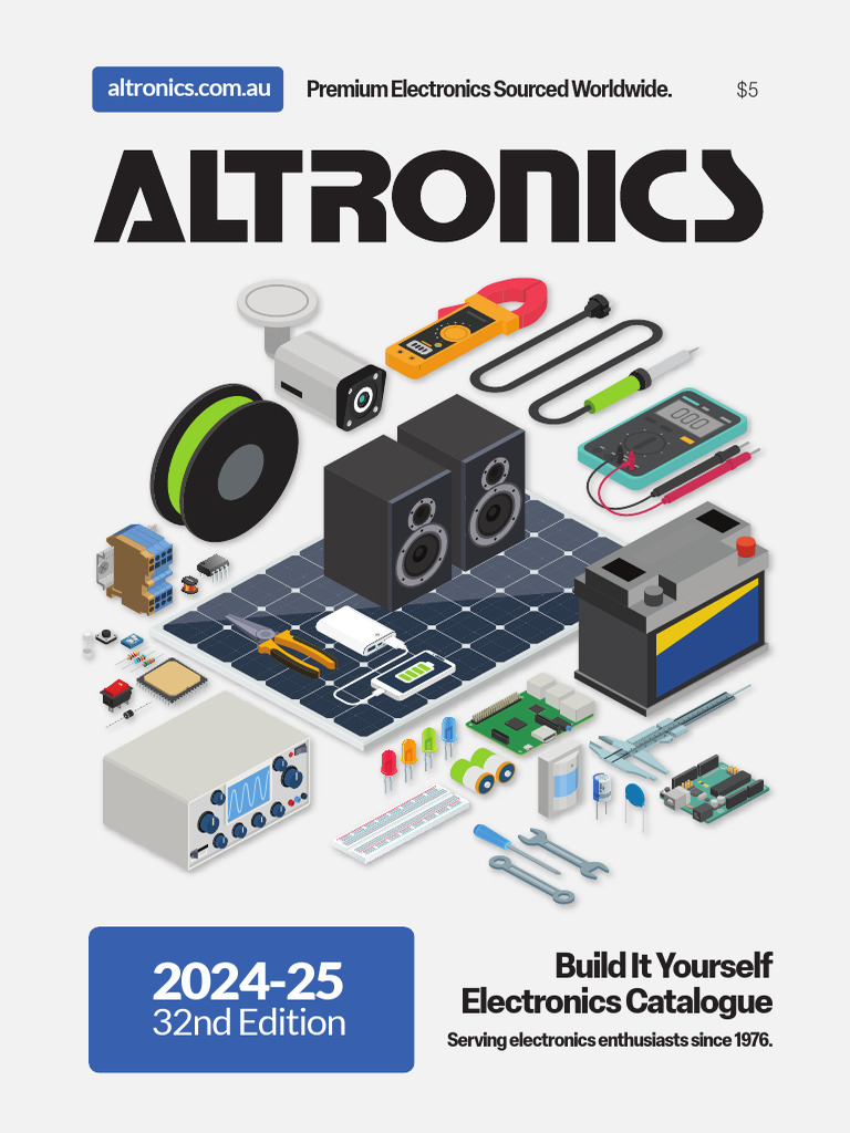 Altronics 2024-25 Catalogue | Download Free PDF | Manufactured Goods