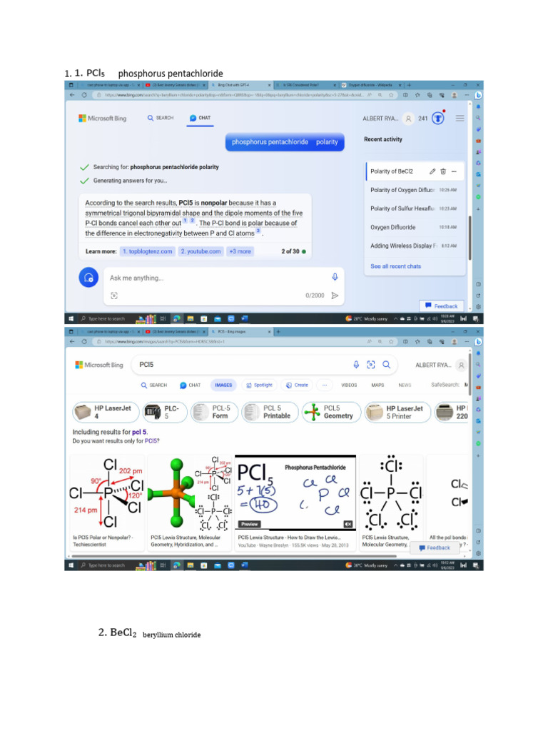 P.sci. Mod.3 POLARITY BASE ON SHAPE OF MOLECULES - 084319 | PDF