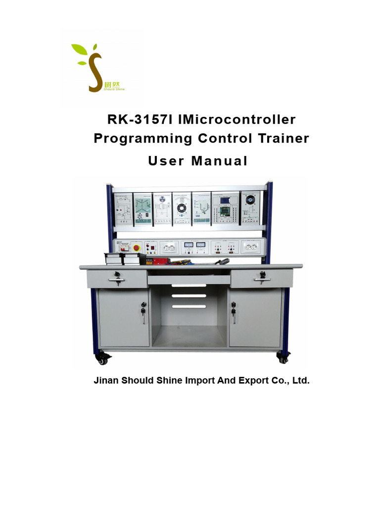 Microcontroller Trainer Ze-3157 | PDF | Microcontroller | Humidity