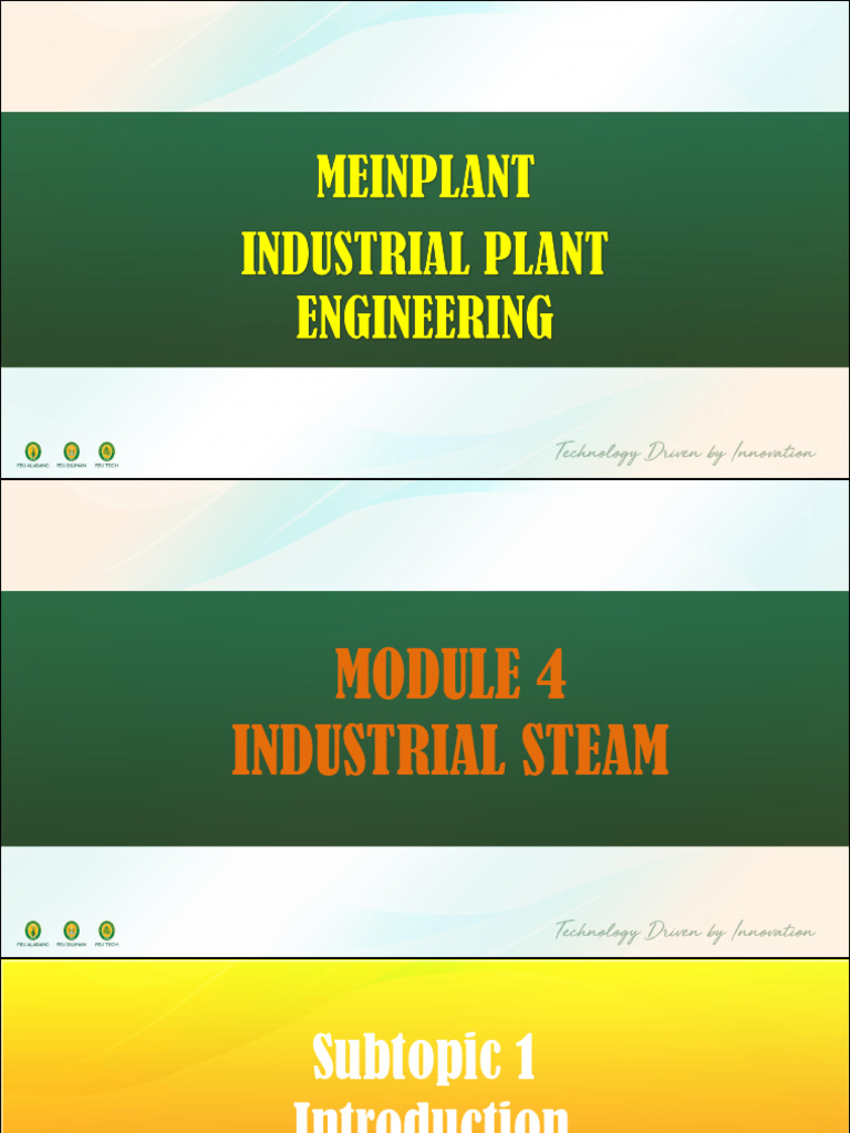 Lesson 4 - Industrial Steam v3 | PDF | Boiler | Steam