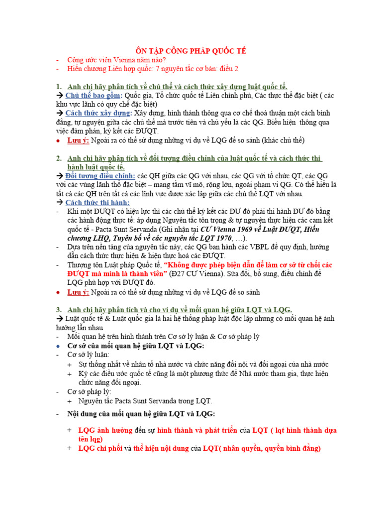 CÂU HỎI ÔN TẬP CPQT | PDF