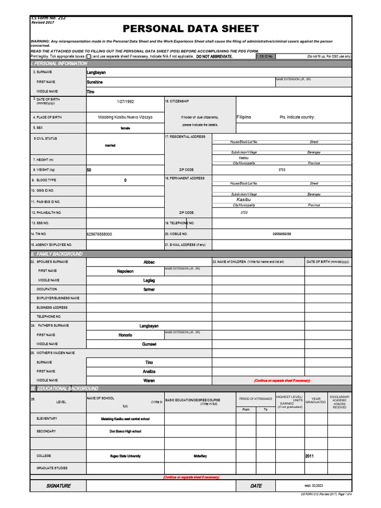Form 137 | PDF | Government | Justice