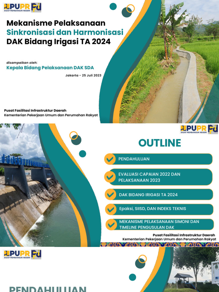 Mekanisme Sinkronisasi Dan Harmonisasi DAK 2024 Rev1 | PDF