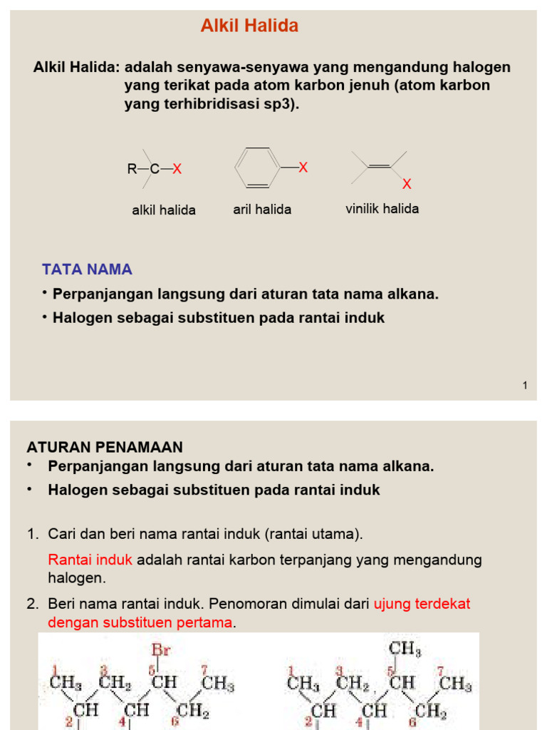 1,2 Alkil Halida | PDF