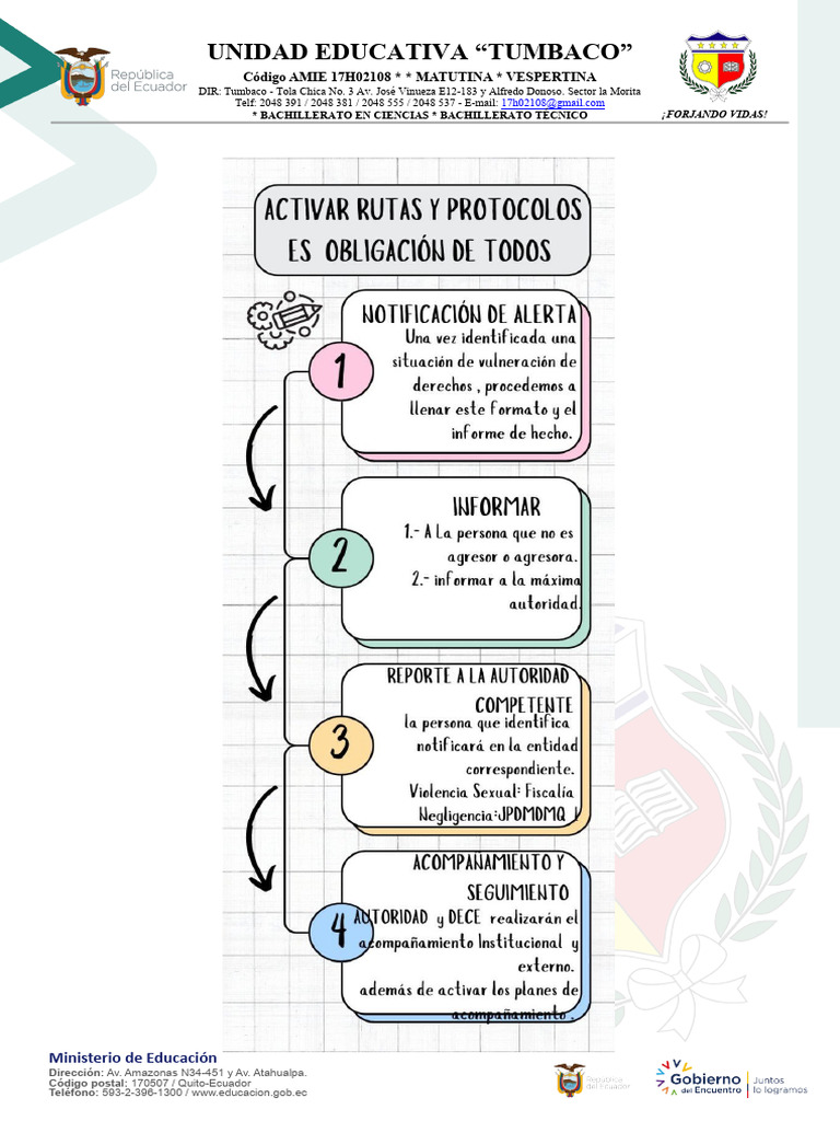 Rutas y Protocolos Dece | PDF