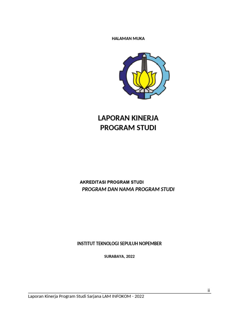Template LKPS Lam Infokom Sarjana | PDF