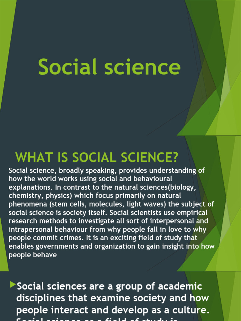 Social Science | PDF | Social Sciences | Geography