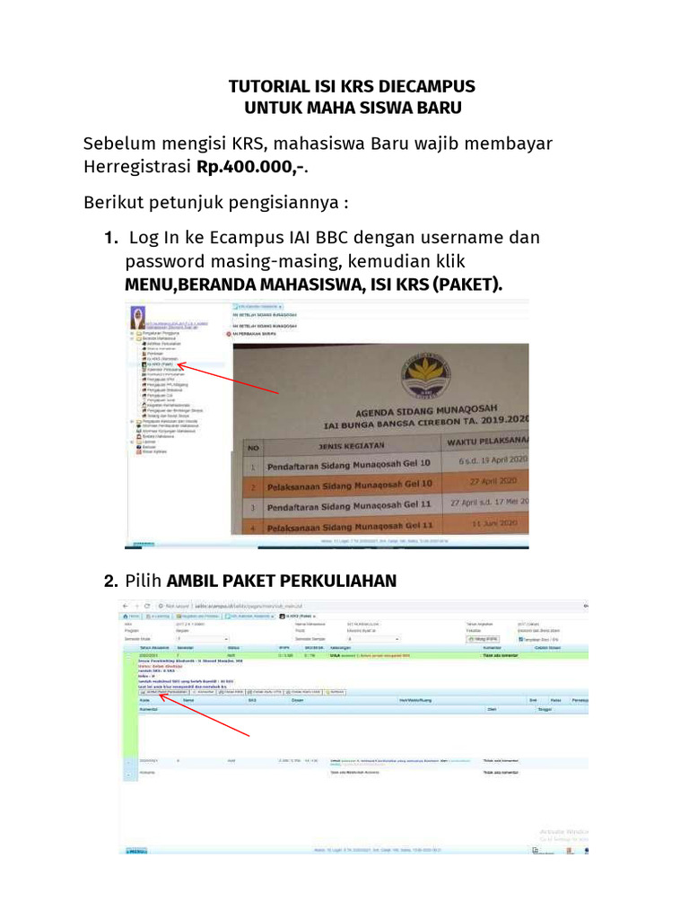 Tutorial Isi Krs Maba 2023 | PDF | Karier & Perkembangan | Bisnis