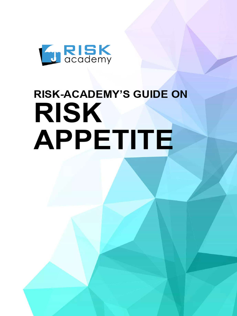 Guide To Risk Appetite 3 | PDF | Risk | Net Present Value