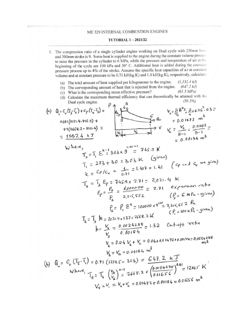 Tutorial 1 Sample Solutions | PDF