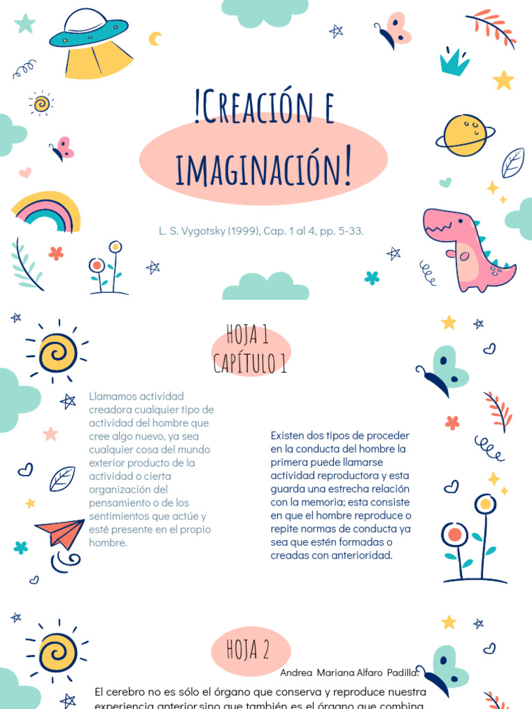 Creación e Imaginación | PDF | Imaginación | Experiencia