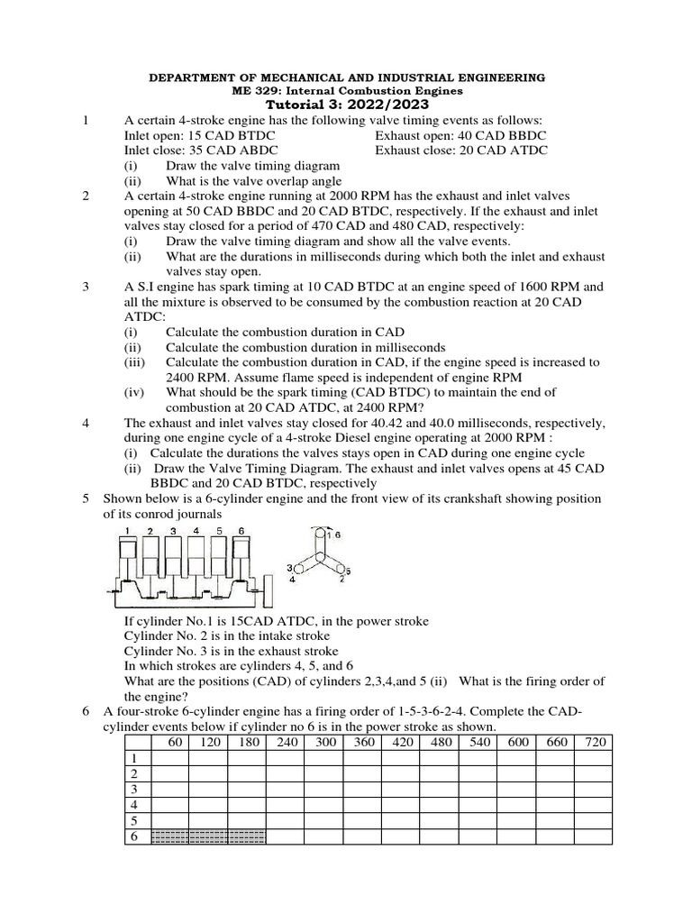 Mechanical Engineering Tutorial | PDF | Technology & Engineering