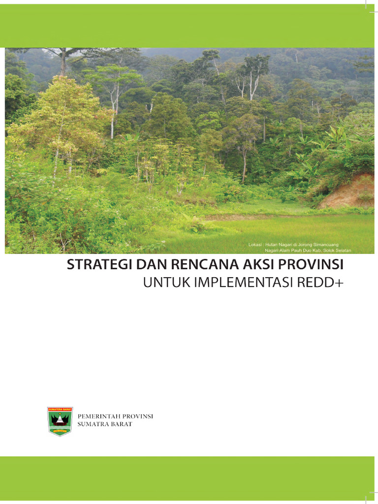 Strategi Dan Rencana Aksi Provinsi Untuk Implementasi Redd+ | PDF