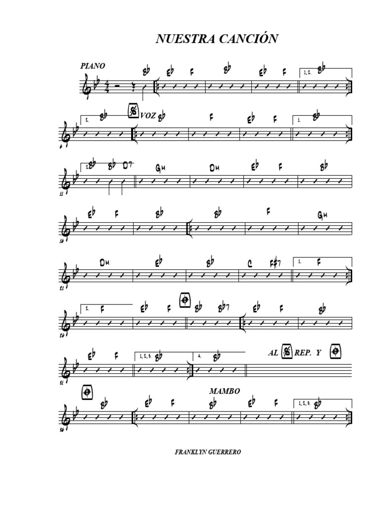 Nuestra Cancion | PDF