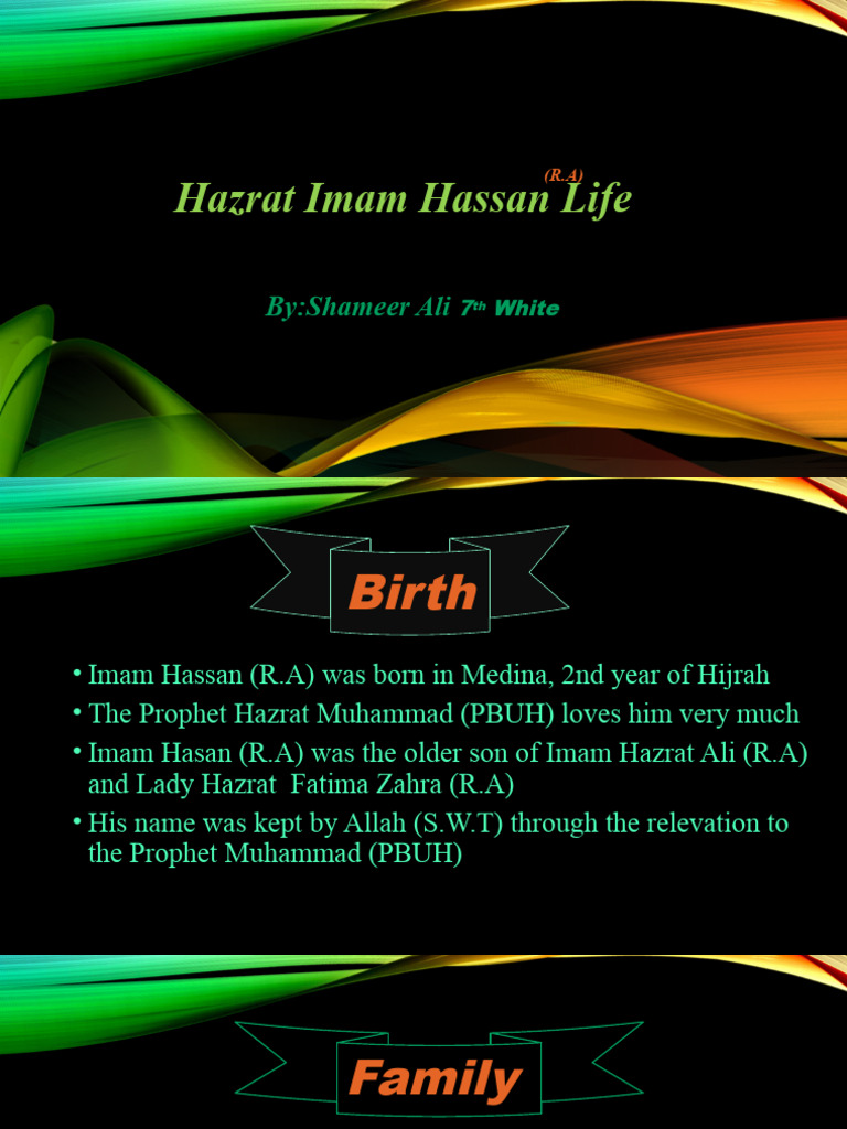 Shameer Ali (7th White) | PDF | Ali | Abrahamic Religions