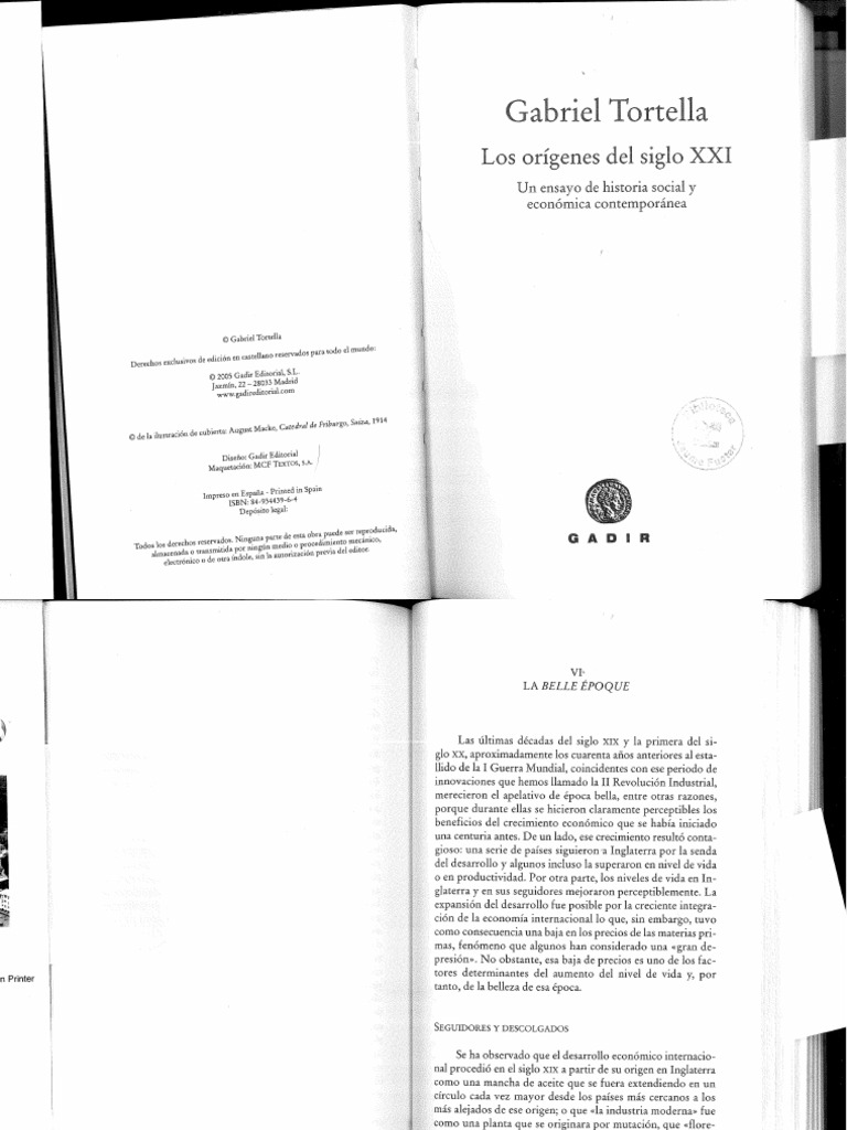 Gabriel Tortella (La Belle Époque) | PDF