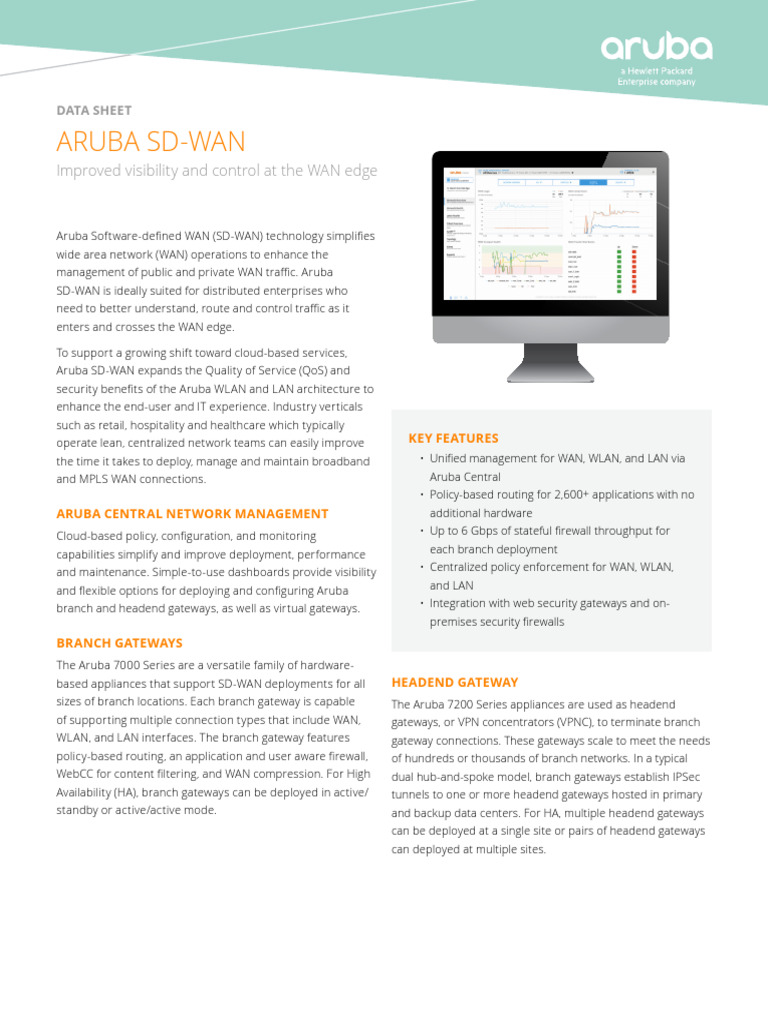 DS Sd-Wan | PDF | Cloud Computing | Internet