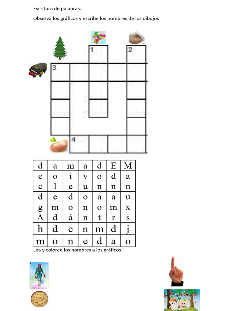 crucigrama y sopa de letras 2018 | PDF