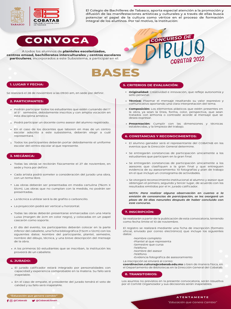 Conv ConcDibujo 2-1 | PDF