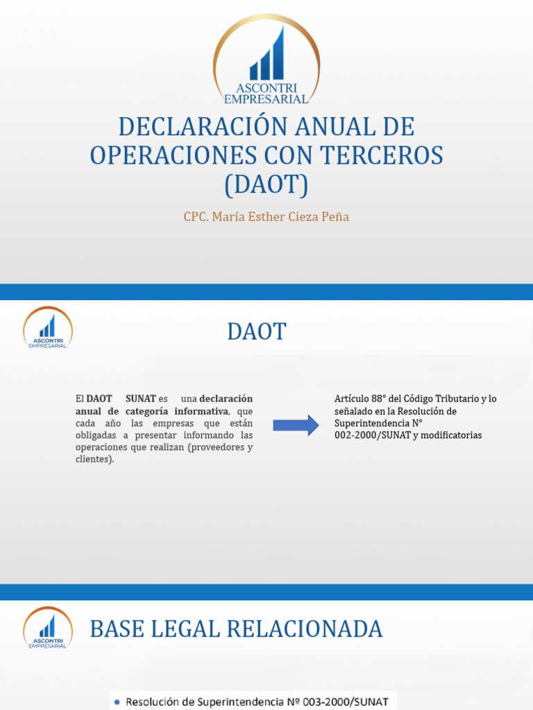 DAOT | PDF | Business | Economias