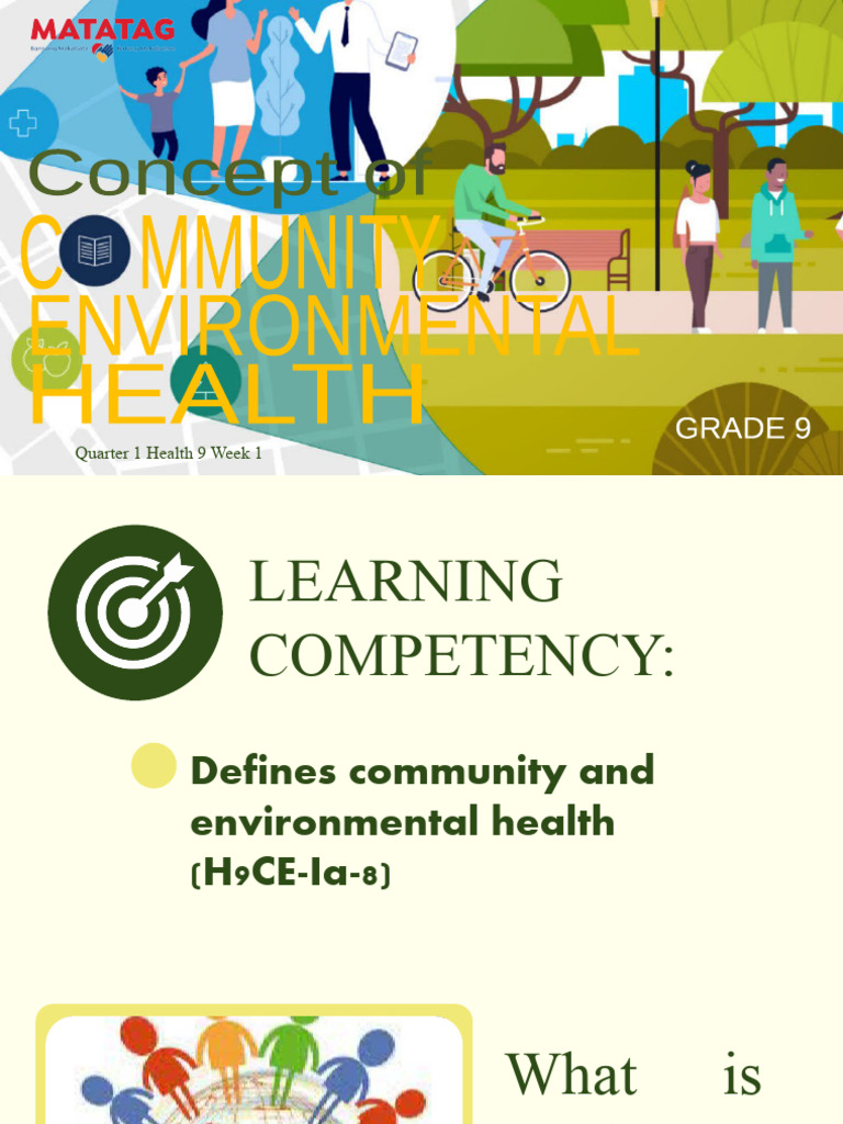 Community and Environmental Health 9 | PDF | Community