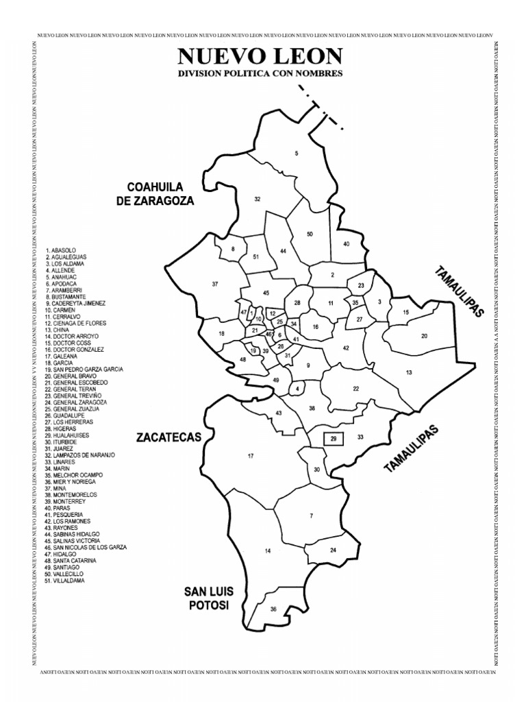 Información sobre Nuevo León | PDF
