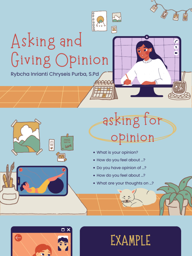 Giving and Asking For Opinion | PDF
