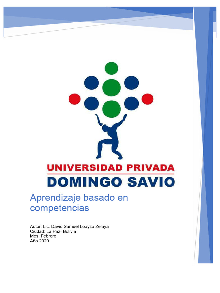 Aprendizaje Basado en Competencias | PDF | Aprendizaje | Comunicación ...