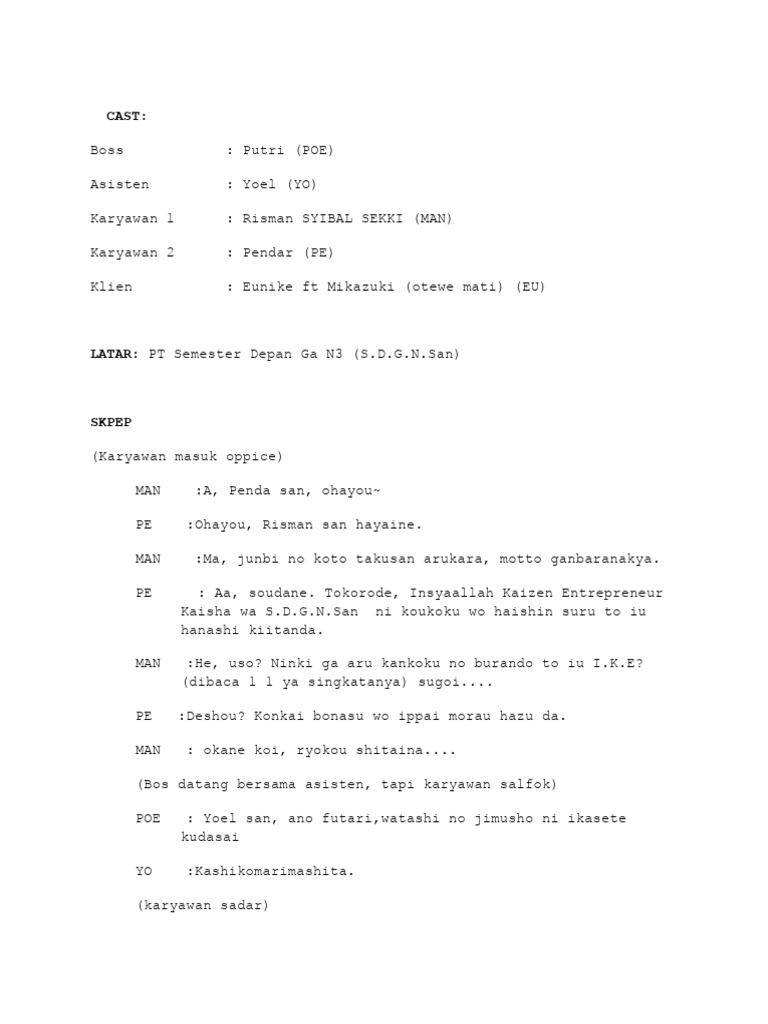 BIJINESU | PDF | Language Arts & Discipline | Art