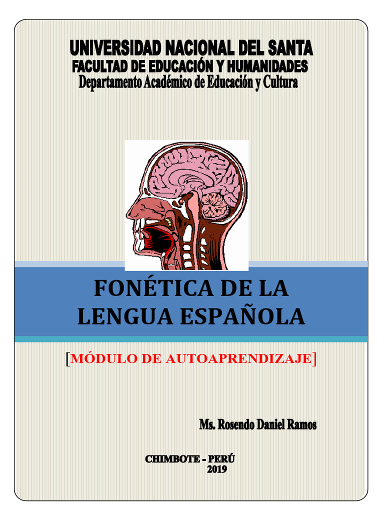 Módulo Fonética de La Lengua Española-2019 | PDF | Fonética | Cerebro