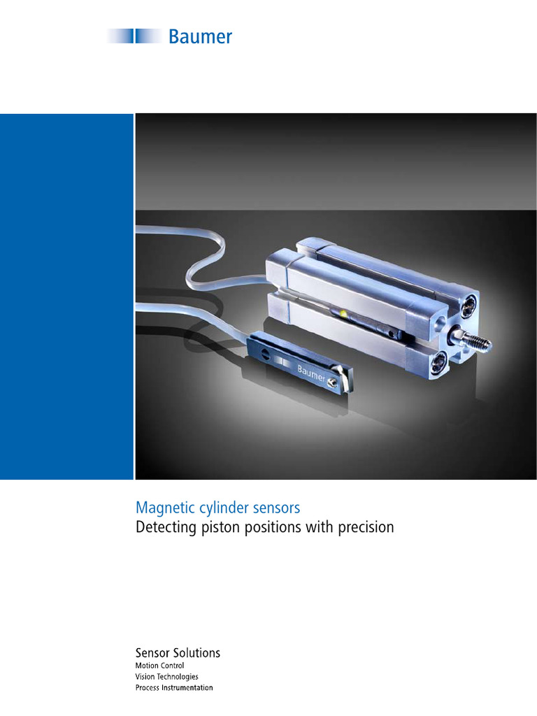 Magnetic Cylinder Sensors | PDF | Electrical Engineering | Manufactured ...