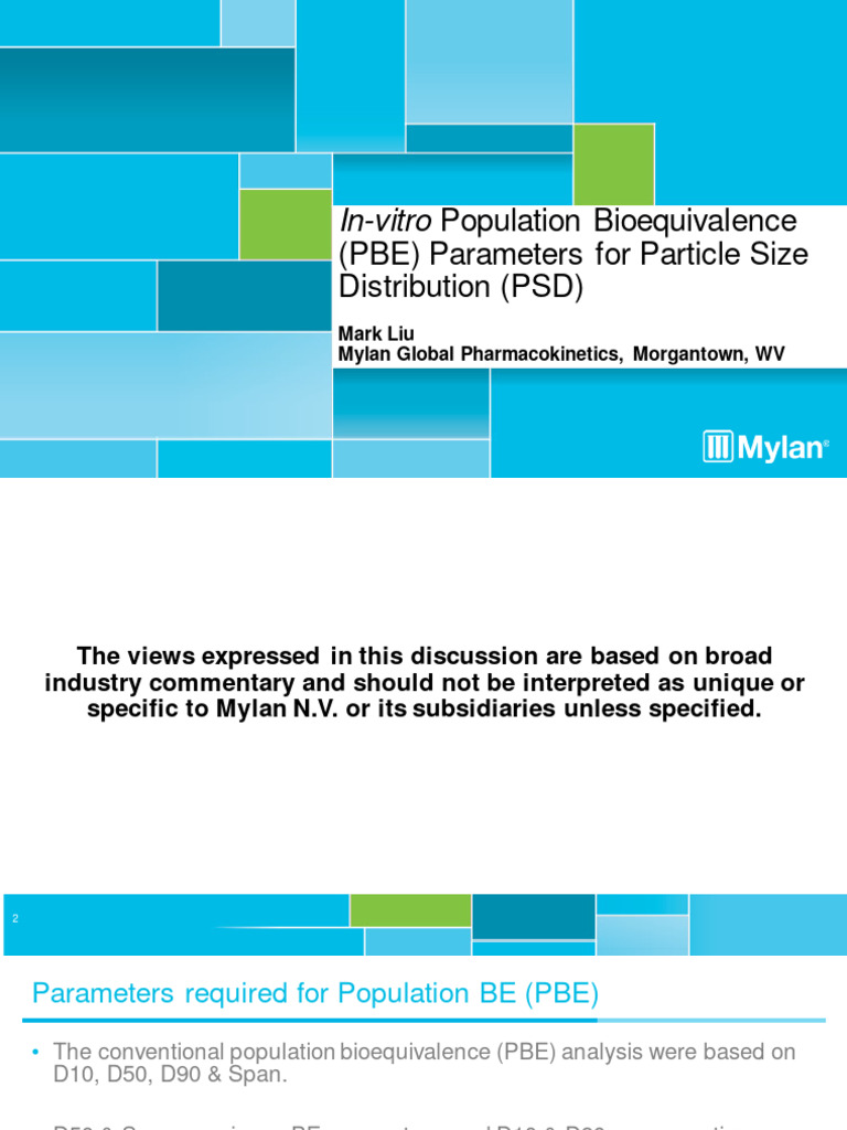 In Vitro Population Bioequivalence | PDF | Physical Sciences | Chemistry