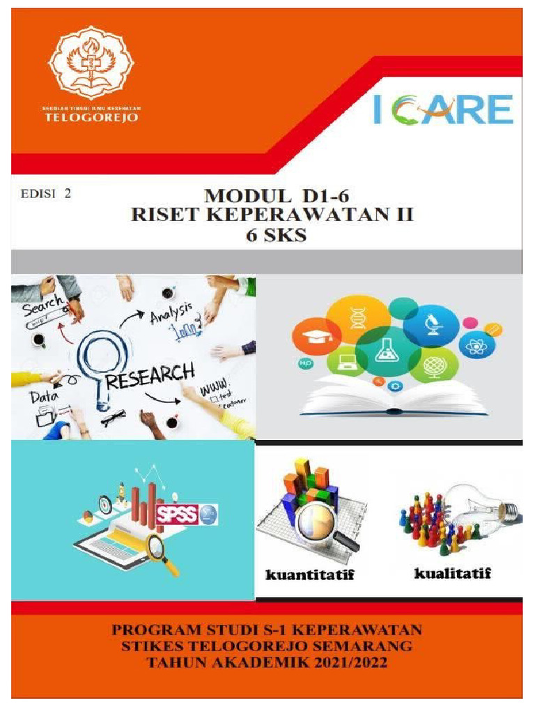 Modul d1-6 Riset Kep II Finish | PDF