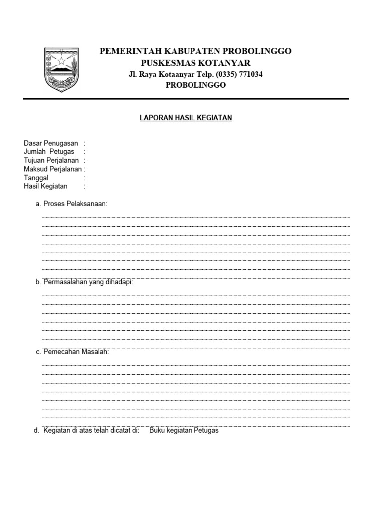 Form Pe KLB | PDF