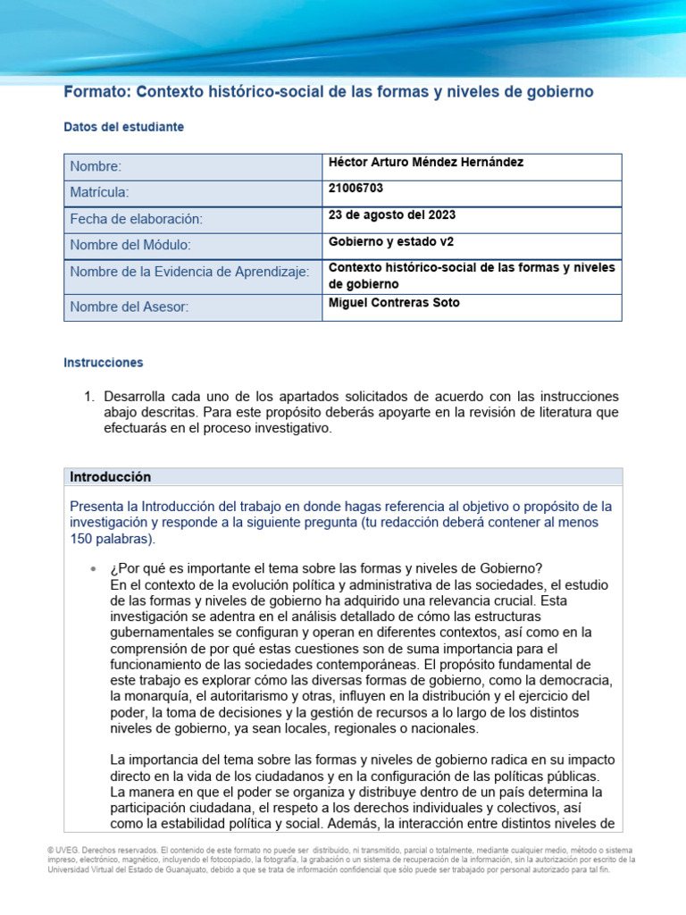 Méndez - Héctor - EA4 | PDF | Sociedad