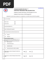Sample Filled EPF Composite Declaration Form 11 | PDF | Access Control ...