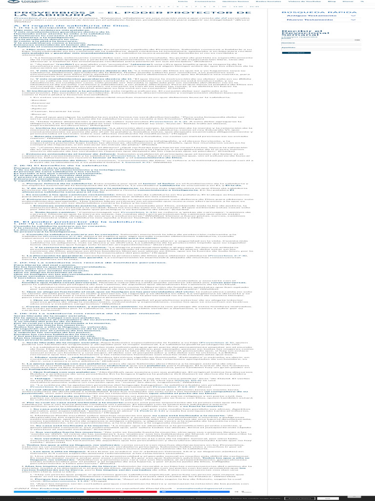 Enduring Word Bible Commentary Proverbios 2 | Descargar gratis PDF ...