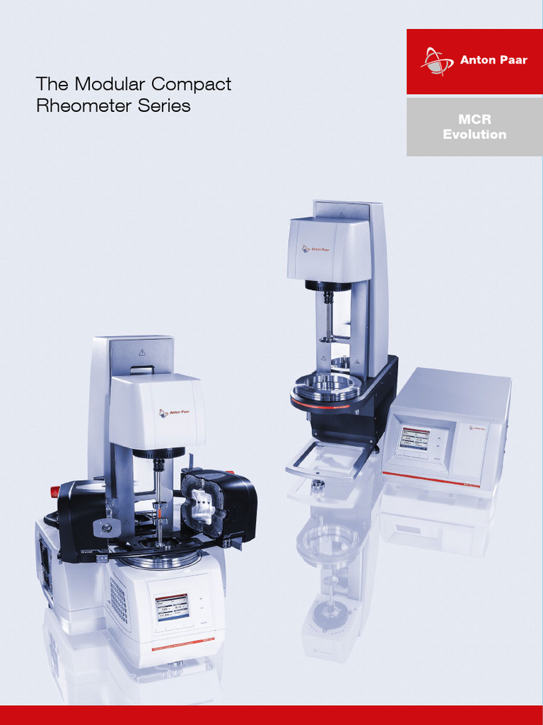 MCR Rheometer Series Overview | PDF | Materials Science | Mechanical ...