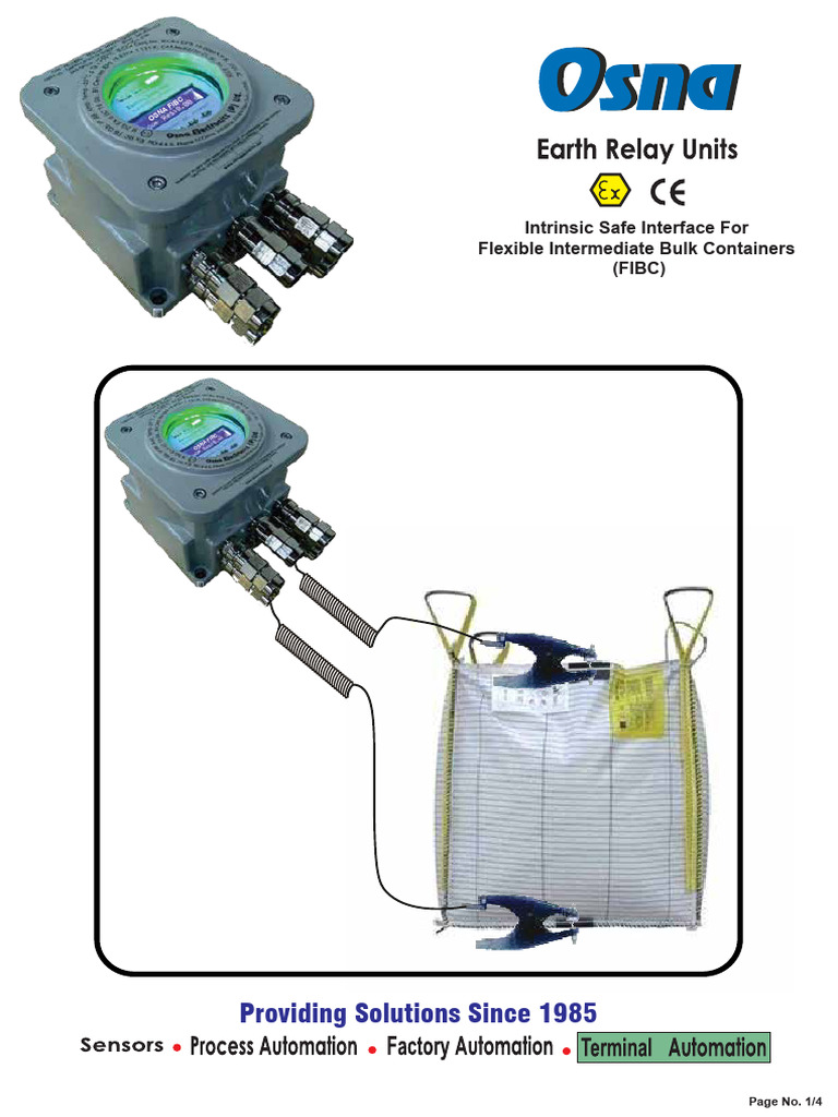 FIBC EX Data Sheet Small | PDF | Manufactured Goods | Equipment