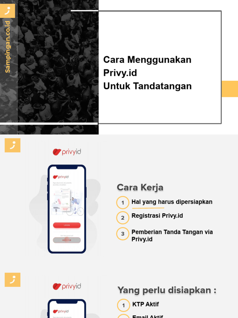Panduan Tanda Tangan di Privy.id | PDF