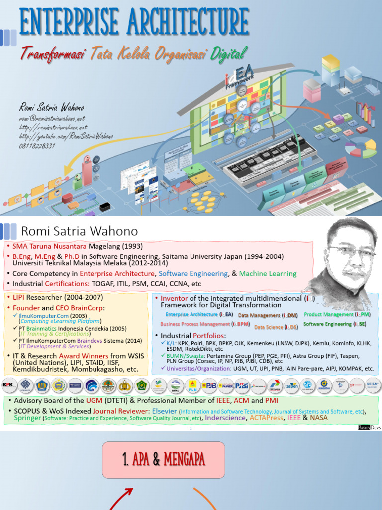Romi Ea Overview 28aug2023 | PDF | Enterprise Architecture | Interoperability