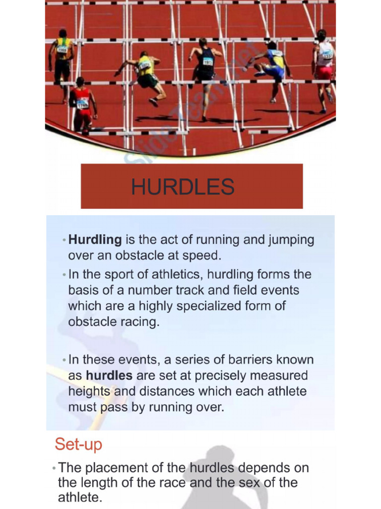 PE3 Hurdles Event | PDF