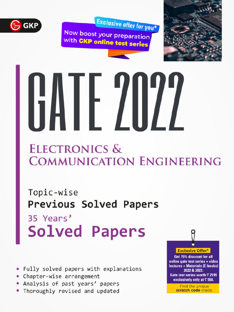 G.K. Publications (P) Ltd. - GATE 2022 - Electronics and Communication ...